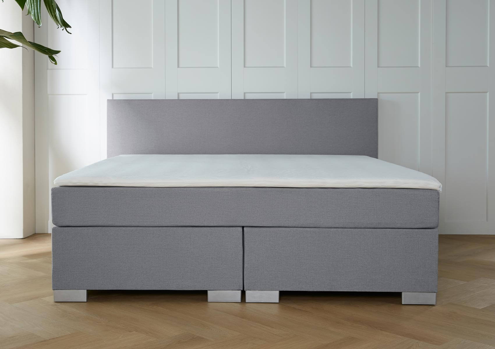 Boxspring Barcelona met één matras - De Goedkoopste!